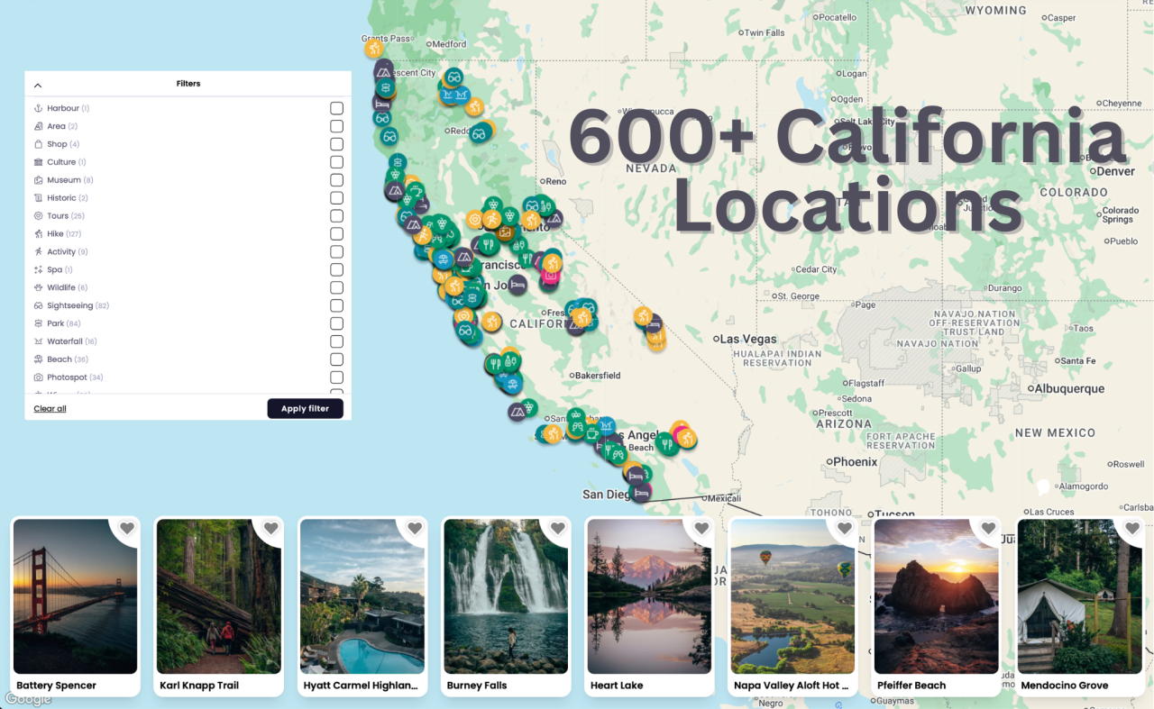 ULTIMATE CALIFORNIA BUCKET LIST GUIDE: OVER 750 OF THE BEST THINGS TO ...